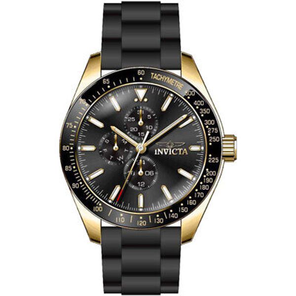 Invicta Aviator Quartz Black Dial Men's Watch 38404 | WatchCharts