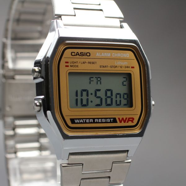 [Near MINT] Casio Alarm Chrono A158WE Quartz Digital Men's Watch From ...