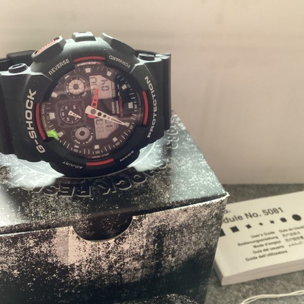 Men's Casio G-Shock Watch Model 5081 Box & Papers. | WatchCharts ...