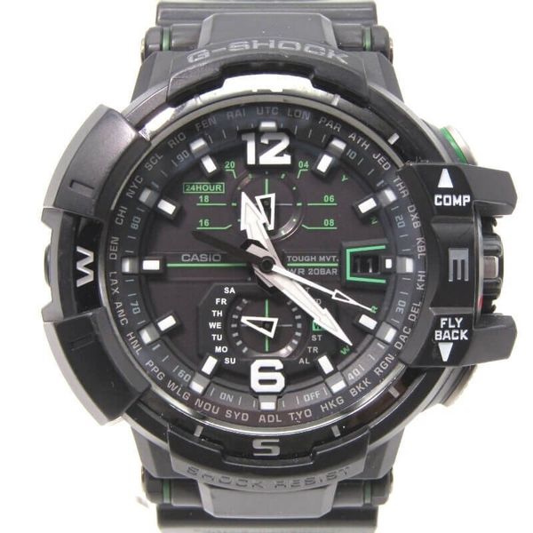Casio G-Shock GW-A1100-1A3JF GRAVITY MASTER Sky Cockpit Solar Watch ...