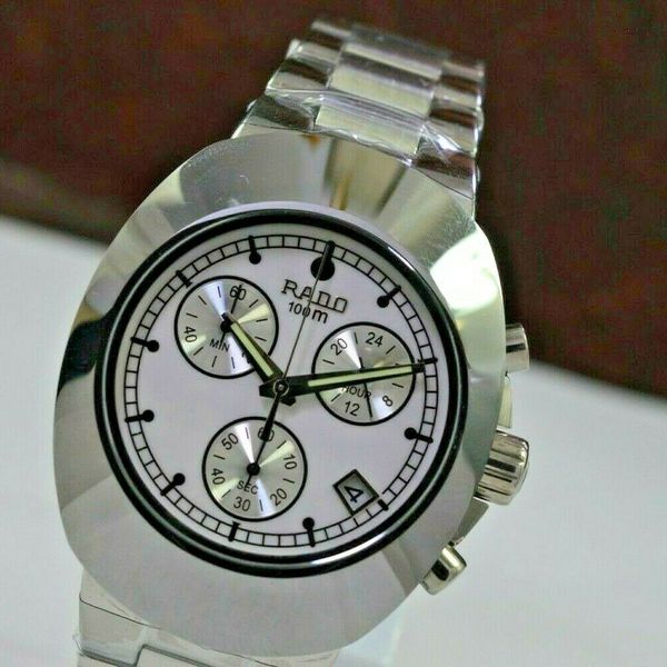 Beautiful Rado Chronograph Date 100m Water Sealed Quartz Men's Wrist ...
