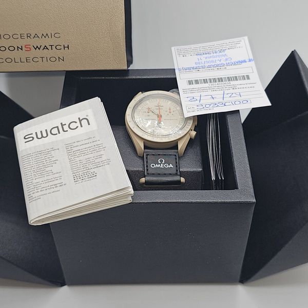 Omega X Swatch Mission to Jupiter Moonswatch Speedmaster AUTHENTIC ...