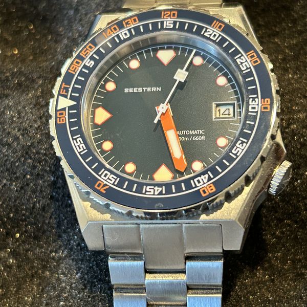 Seestern 600T blue dial [$75 USD] | WatchCharts Marketplace
