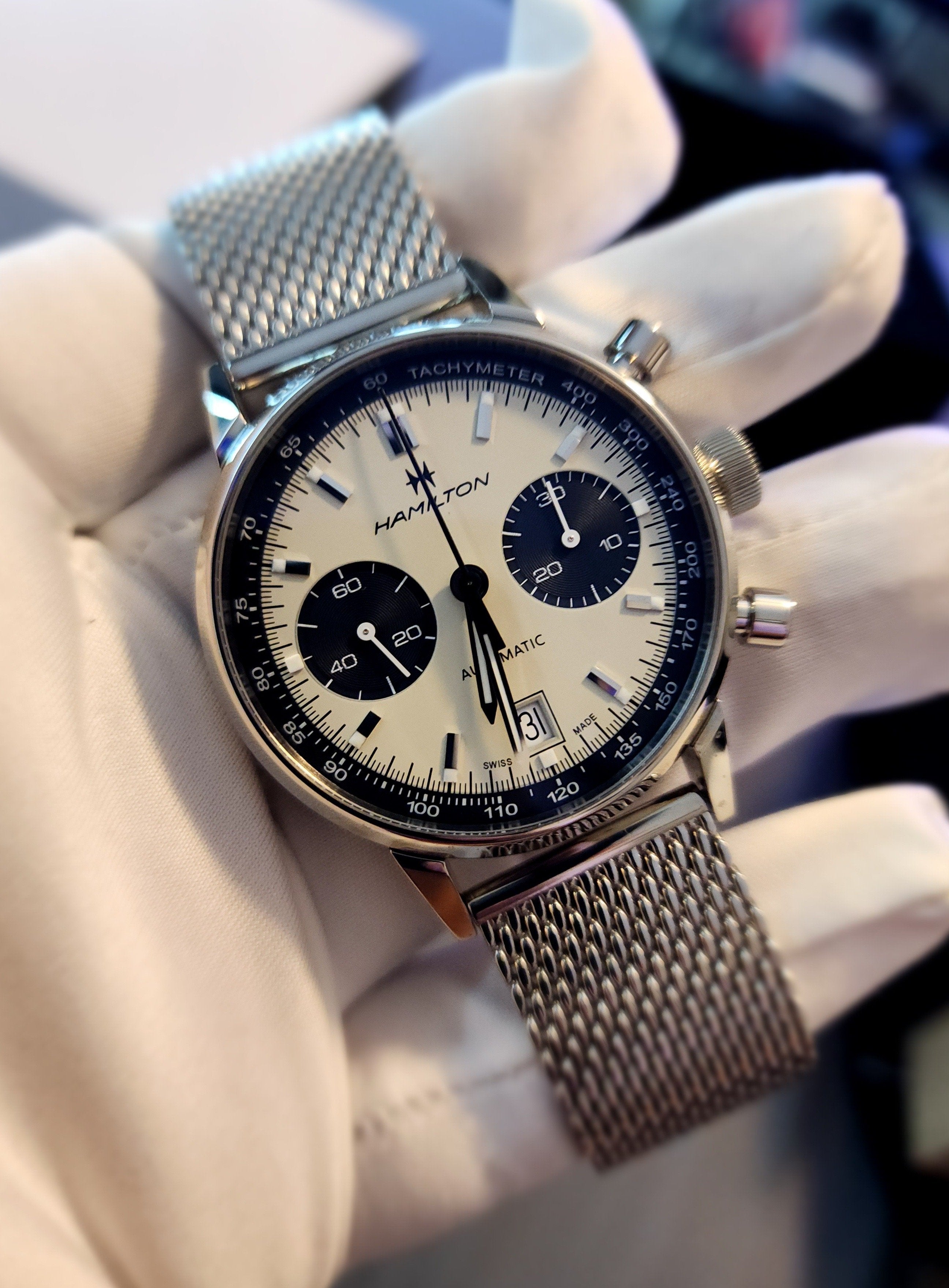 FS - Hamilton American Classic Intra-matic Auto Chrono - H38416111 ...