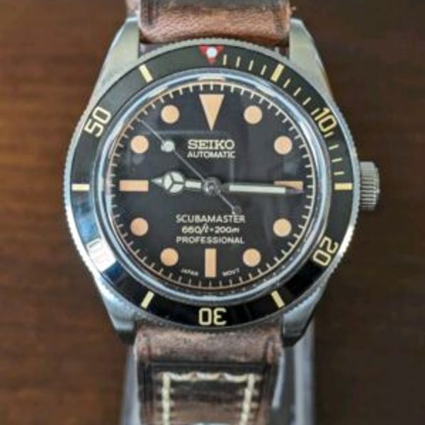 38MM Custom Seiko Watch Mod Vintage Style BB58 Scubamaster NH35 Build ...