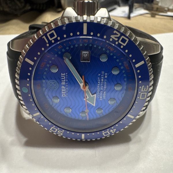 Deep Blue Juggernaut V Swiss Automatic | WatchCharts Marketplace