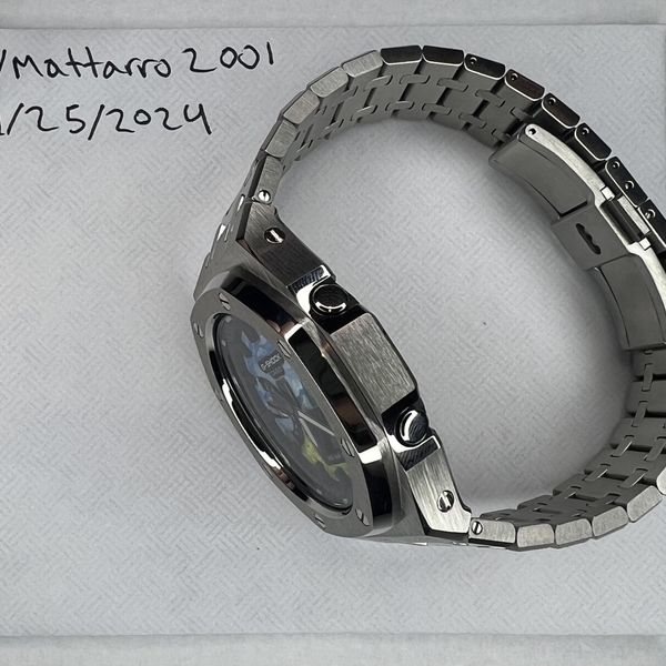 [WTS] Hand Painted “A Wheatfield with Cypresses” Casioak | WatchCharts ...