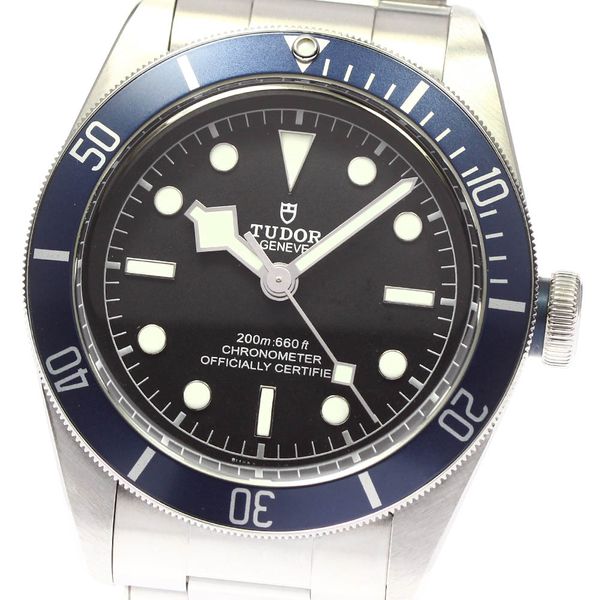 ★With box and warranty card [TUDOR] Tudor Heritage Black Bay 79230B ...