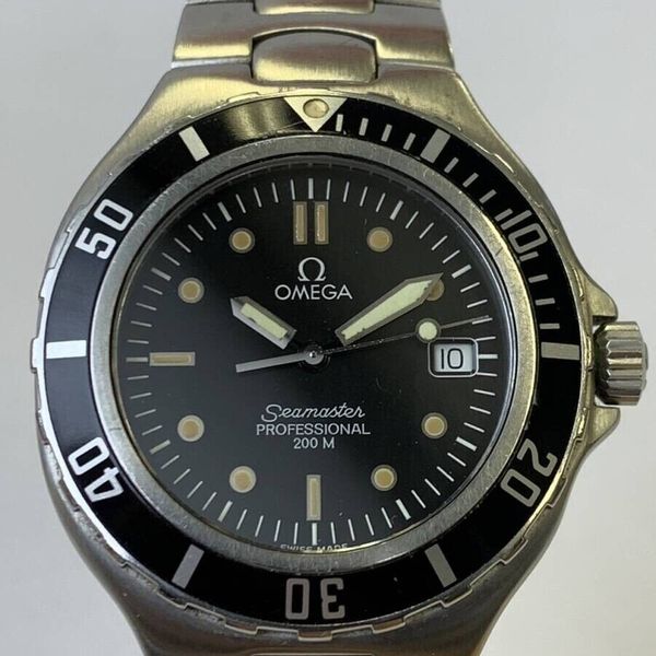 OMEGA Seamaster Professional 200M Quartz Men’s Watch Wrist 6.29 inch ...