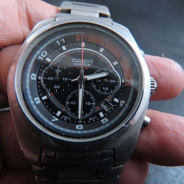 EF-513D Casio Edifice Chronograph Quartz Men Watch | WatchCharts ...