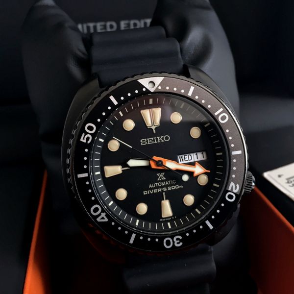 FS: Seiko SRPC49K1 Ninja Black Turtle SRPC49 + Miltat Angus Jubilee ...