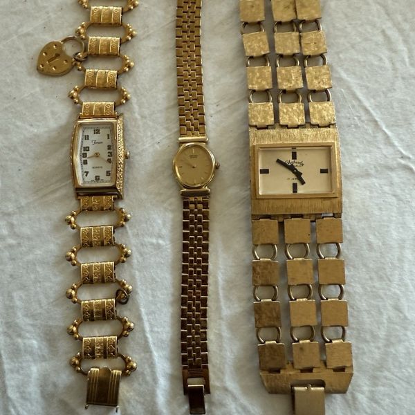Vintage Rhapsody Royale 17 Jewel Watch, Forem Quartz Watch, Seiko ...