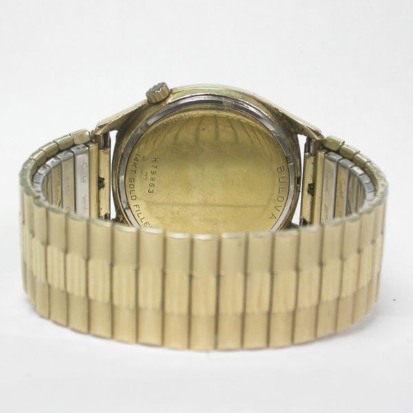 1969 Gents 14K GF 32MM Bulova Accutron #218 RR Approved Swiss Watch ...