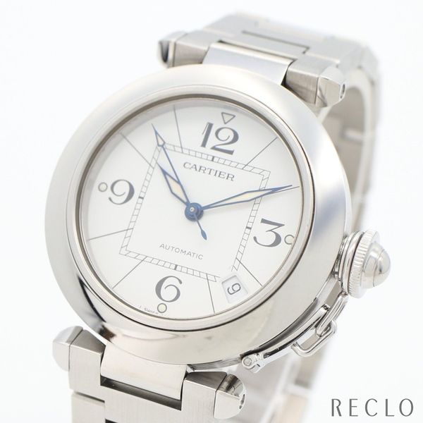 Cartier Cartier Pasha C Boys Watch Automatic SS Silver White Dial ...