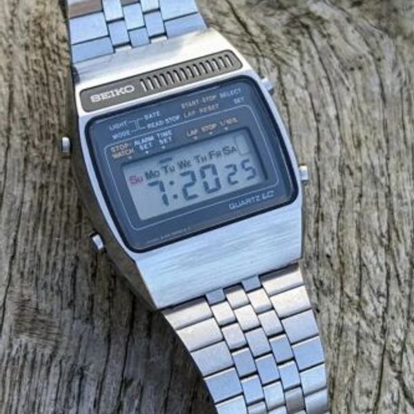 Seiko A159-5009 Chronograph Watch 1978 Excellent condition + pdf manual ...