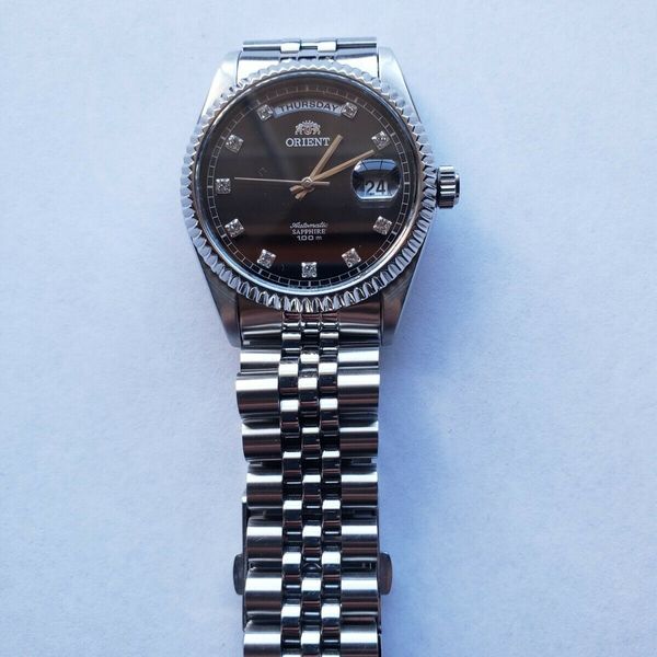 Orient Sapphire Collection - Oyster "President" SEV0J003B Automatic Men ...
