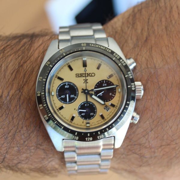 Seiko Prospex Speedtimer 39mm Caja Acero Inoxidable, Correa Acero ...