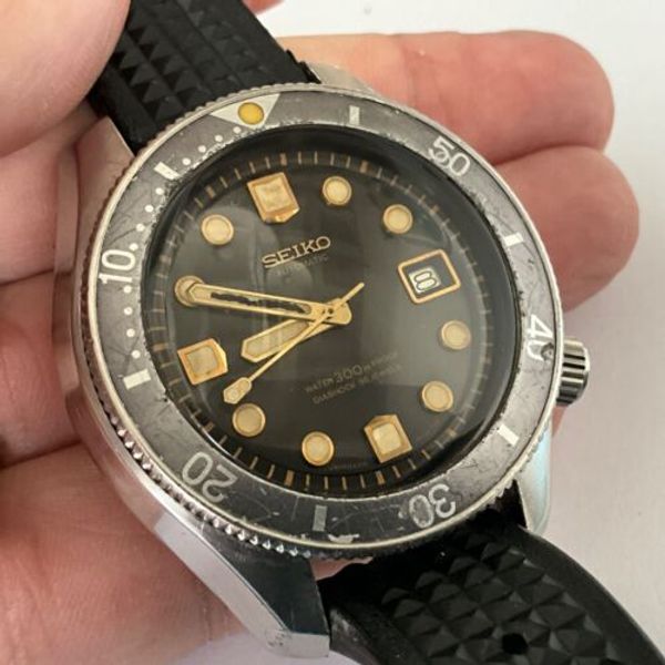 VINTAGE SEIKO 6215-7000 DIVER 300M AUTOMATIC DATE BLACK HOLY GRAIL 1966 ...