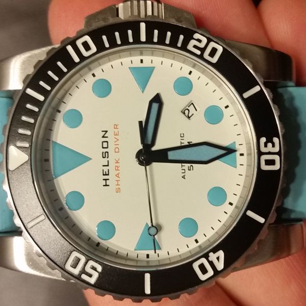 Helson Shark Diver 42 ETA, Isofrane, Mesh | WatchCharts