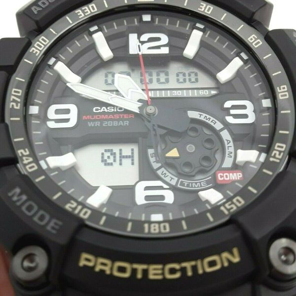 Casio GG-1000-1ADR Mudmaster Men Sport Wristwatch -Black -Open box ...