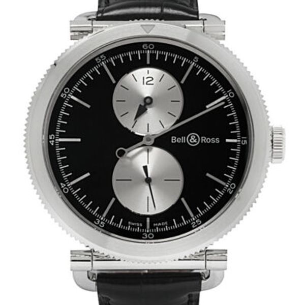 BELL & ROSS WW2 REGULATEUR OFFICER AUTOMATIC MEN'S WATCH, MSRP: $6,200 ...