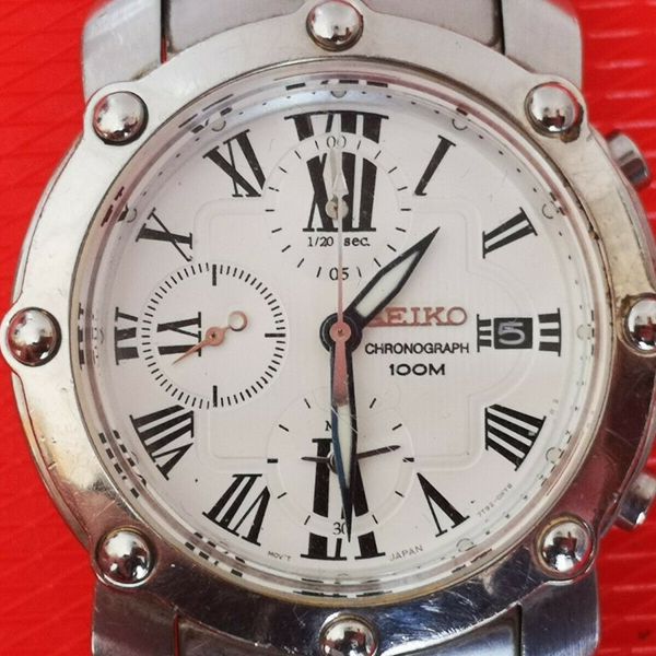 SEIKO 7T92 CHRONOGRAPH JAPAN QUARTZ 100M WATCH. | WatchCharts Marketplace