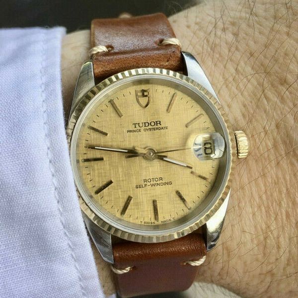 Tudor Prince Oysterdate Linen Dial 32MM | WatchCharts