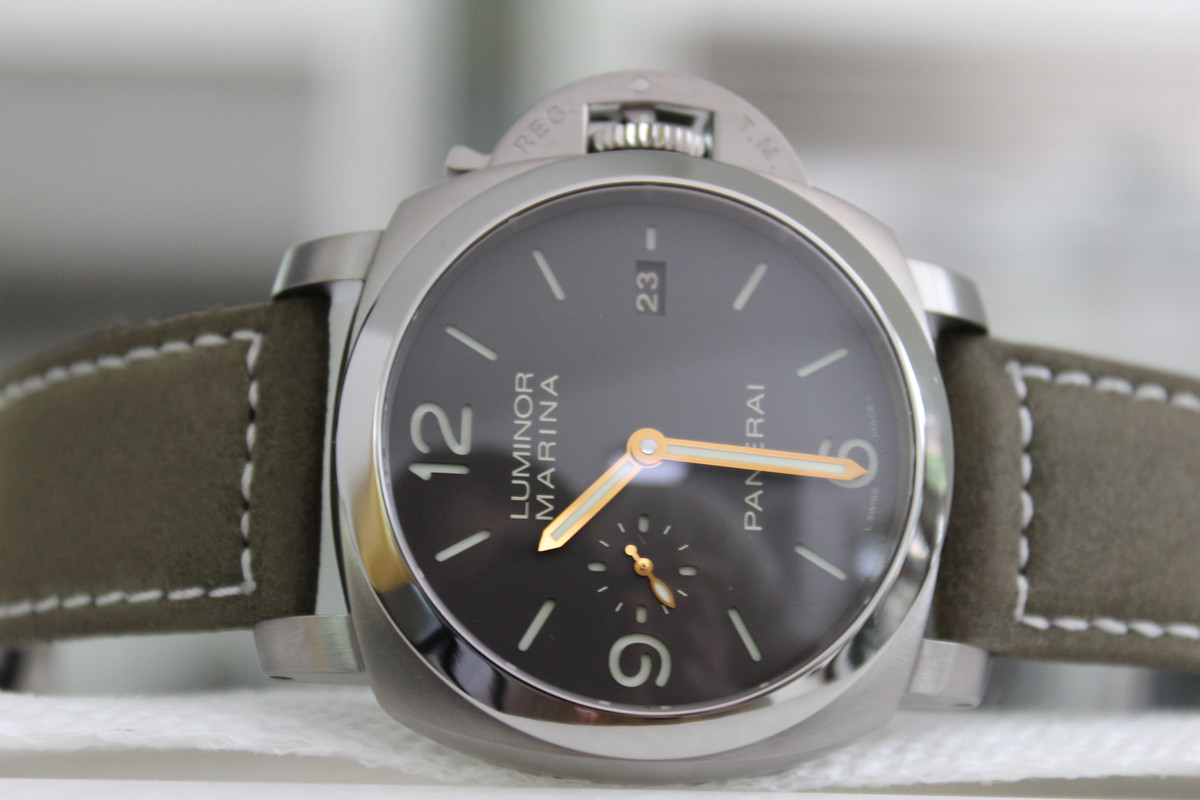 FS: Panerai PAM 351 Luminor Marina 1950 3 Days 44mm Titanium BOX WOW ...