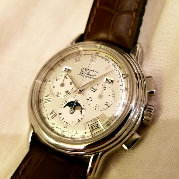 [WTS] Zenith El Primero Chronomaster Moonphase 40mm - REDUCED | WatchCharts