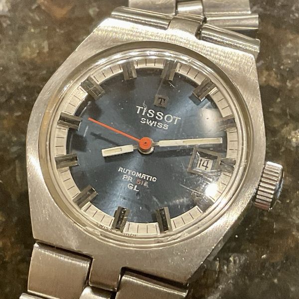 Vintage TISSOT PR 516 Women's automatic watch date swiss 1970s ...