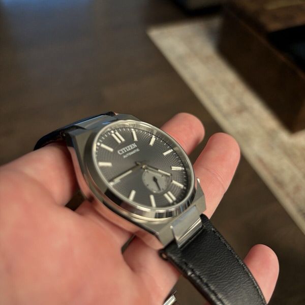 Citizen Tsuyosa NK5010-01H Automatic 60 Hours Power Reserve Leather ...