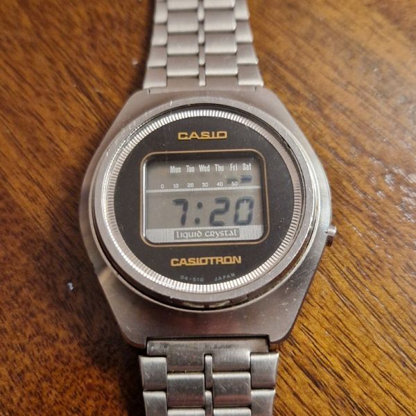 Vintage Casio Casiotron Digital Watch. | WatchCharts Marketplace