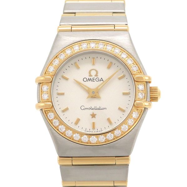 Omega Constellation Diamond Bezel Ladies 1267.30.00 Quartz Bezel ...