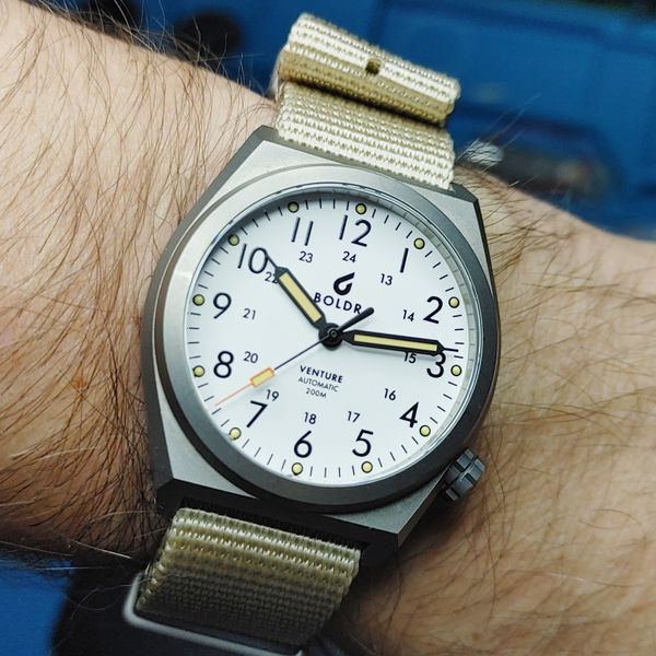[WTS] Boldr Venture Sand Storm - 38mm Automatic Titanium | WatchCharts ...