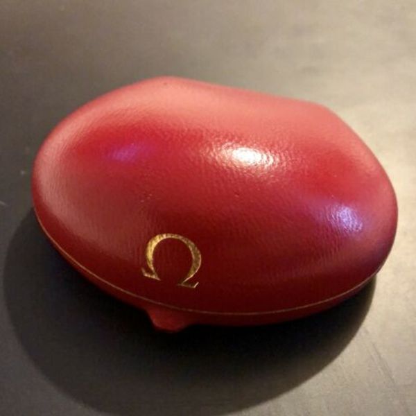Vintage Omega Ladies Clamshell Shape Watch Box | WatchCharts