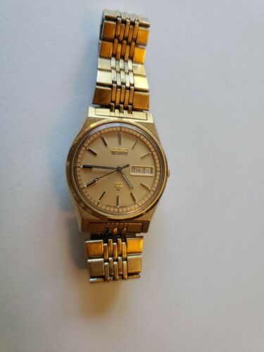 Seiko 7123-8439 Quartz New Battery Watch Gold | WatchCharts
