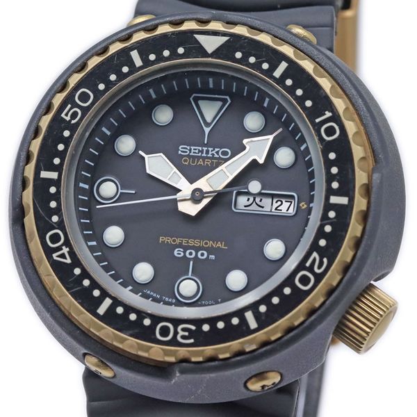 Seiko golden tuna 7549-7000 600m titanium dive watch Seiko Professional ...