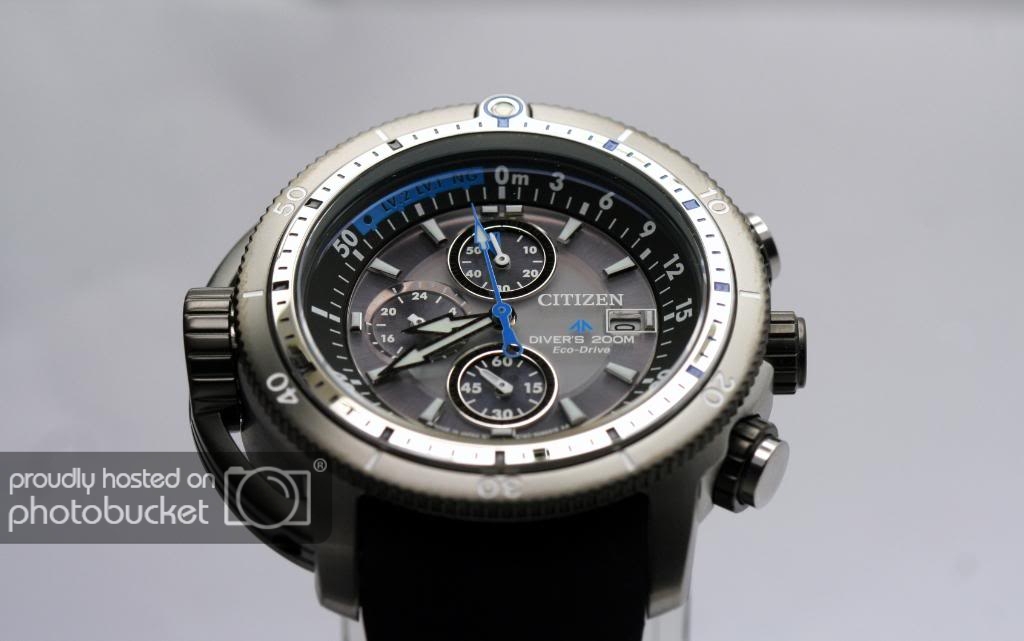 FS: Citizen Aqualand Eco-Drive Depth Gauge Chronograph BJ2120-07E ...