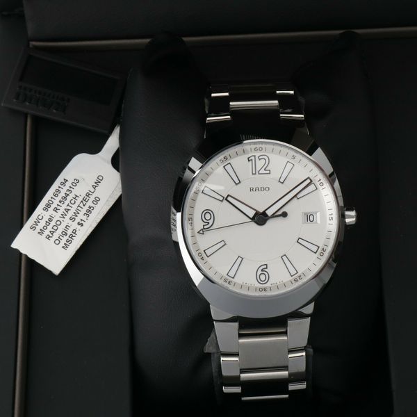 RADO D-Star R15943103 *Brand New* Silver Dial Men's Watch Genuine w ...