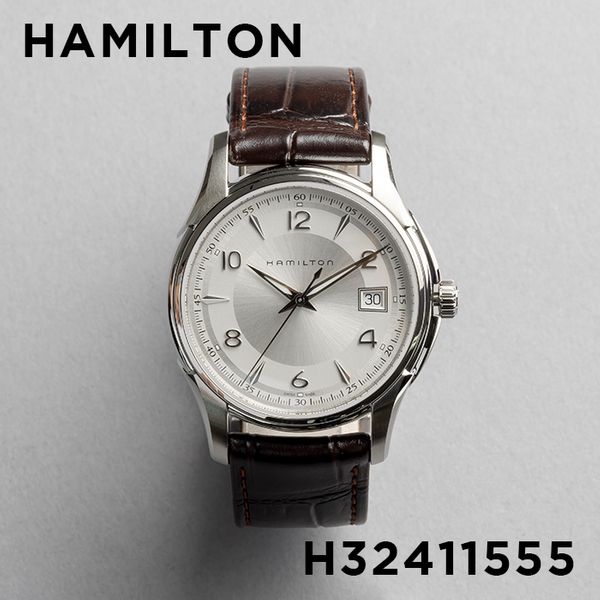 HAMILTON Jazzmaster 38MM H32411555 Watch Watch Brand Men's Analog Brown ...