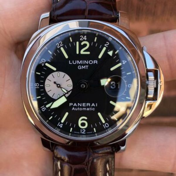 Panerai 88 Luminor GMT Stainless Steel 44mm PAM00088 Deployant Clasp ...