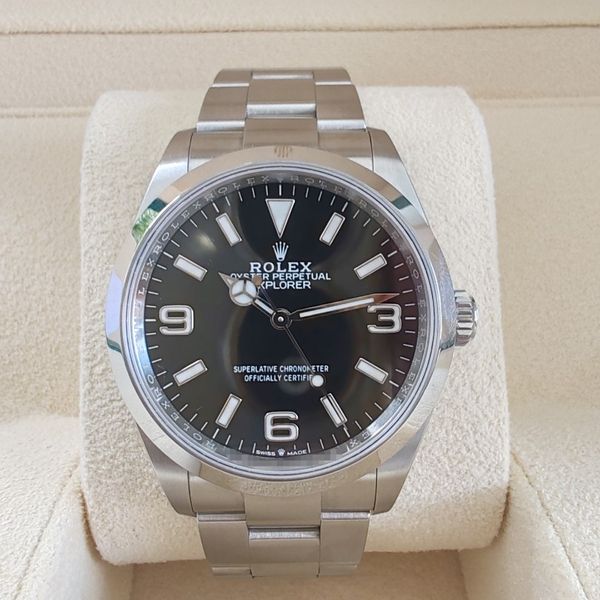 2024 CHEAPEST Unpolished Mint Rolex Explorer 36 124270 Complete Full ...