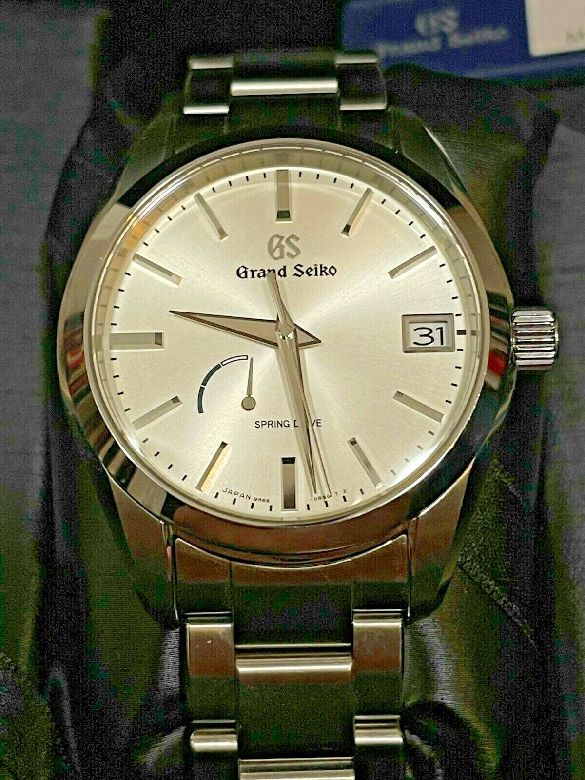 Grand Seiko SBGA283 Spring Drive Mens Watch Box & Extras | WatchCharts