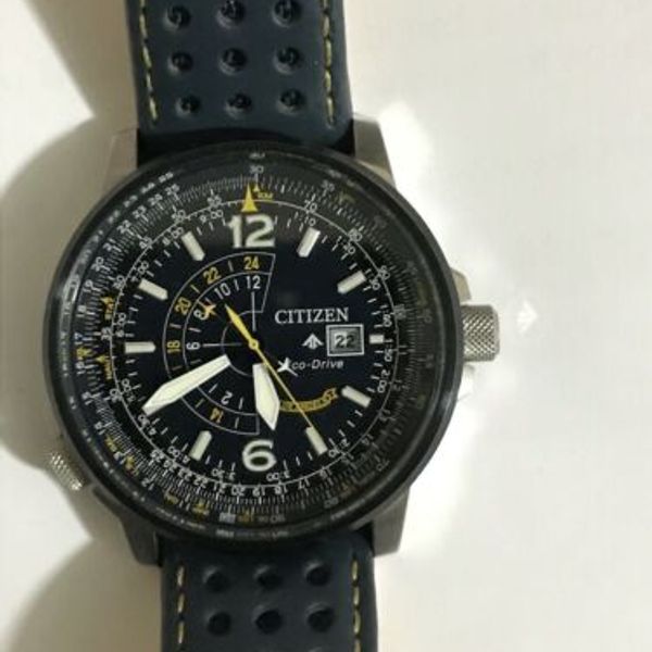 Citizen Men's Eco-drive Promaster Nighthawk Blue Angels Watch Bj7007 ...