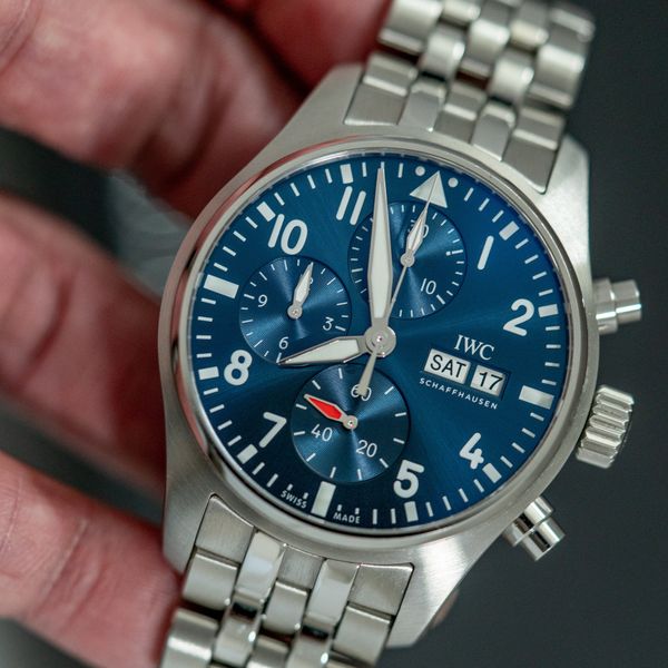 IWC Pilot Chronograph 41 Blue | WatchCharts Marketplace
