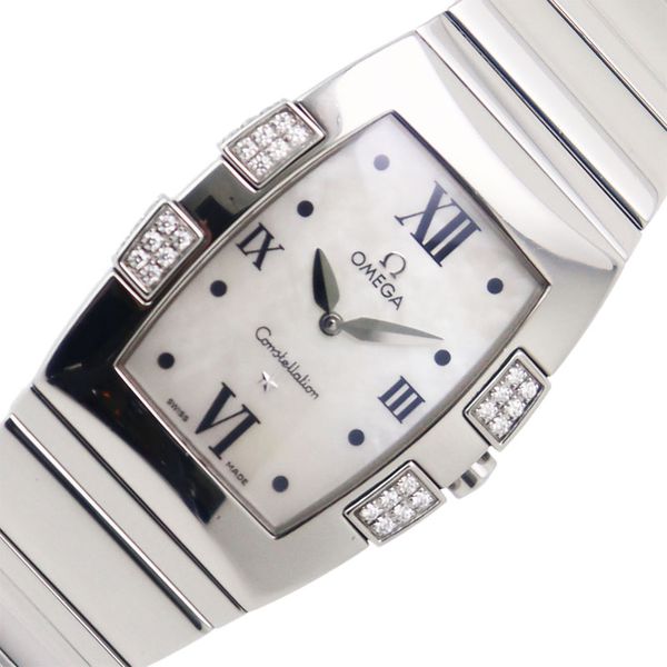 Omega OMEGA Constellation Quadrella Quartz 1586.70.00 Quartz Ladies ...