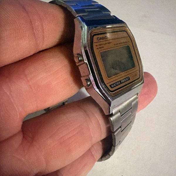 Vintage Casio Watch Casio Collection Digital A-158WE. Nice Shape ...