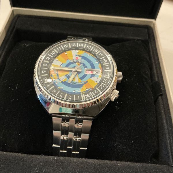 Orient World Map Revival Automatic Limited edition of 1200 pieces ...