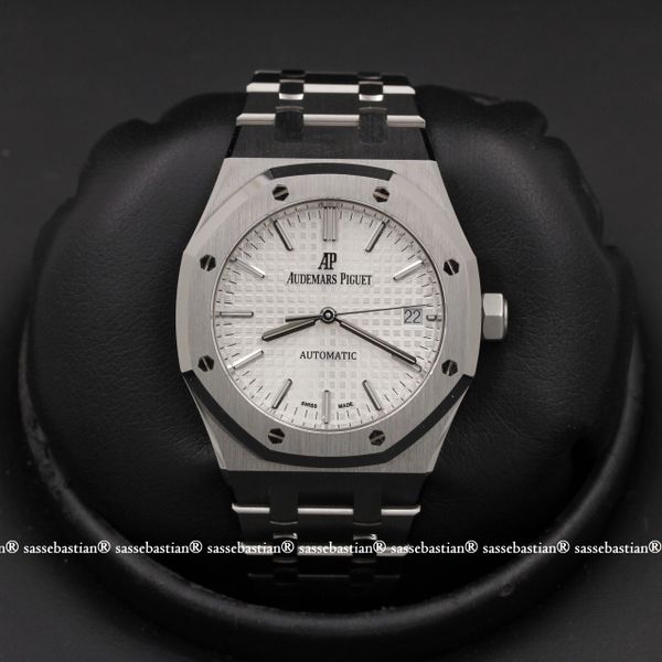 Audemars Piguet AP Royal Oak 15450ST Silver 37MM 2019 FULL SET ...