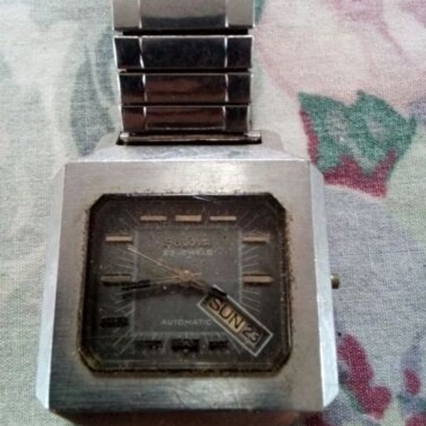 Vintage Bulova N5 Slant Date 23 Jewels Mens Watch For Repair ...